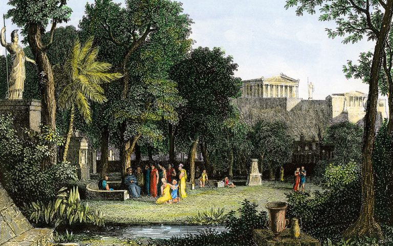 The Philosopher’s Garden at Athens, Iconographic Encyclopaedia of ...